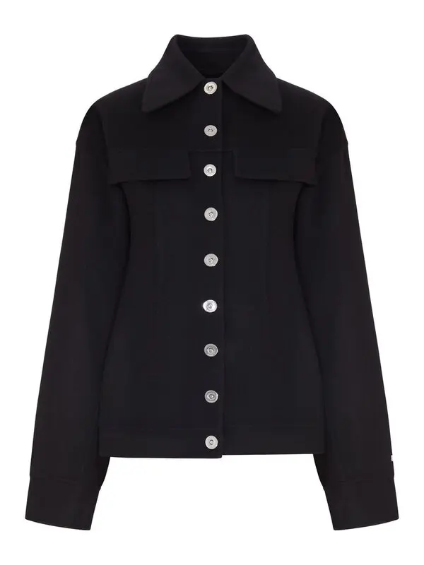 Sportmax Shaped Wool Overshirt
