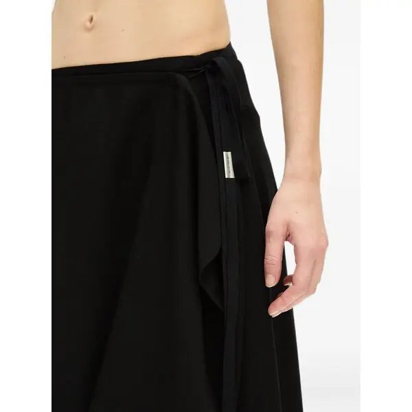 ANN DEMEULEMEESTER Skirts Asymmetric & Draped Skirts
