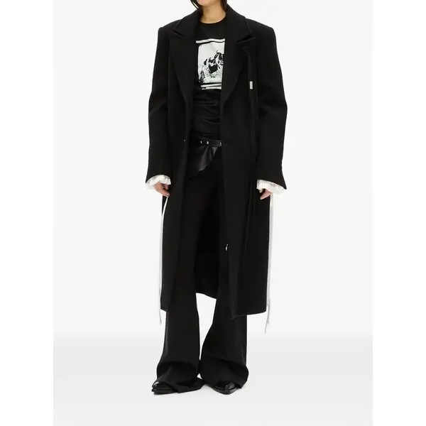 ANN DEMEULEMEESTER Cotton Graphic Print Long Sleeve Top