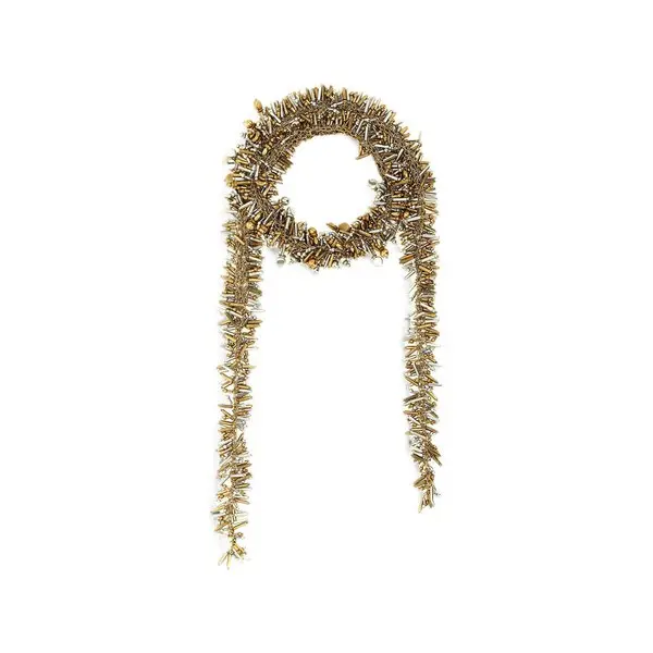 Dries Van Noten Two-tone Beaded Statement Necklace