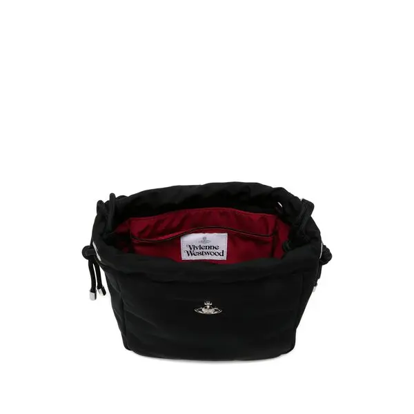 VIVIENNE WESTWOOD Orb Detail Drawstring Tote Bag