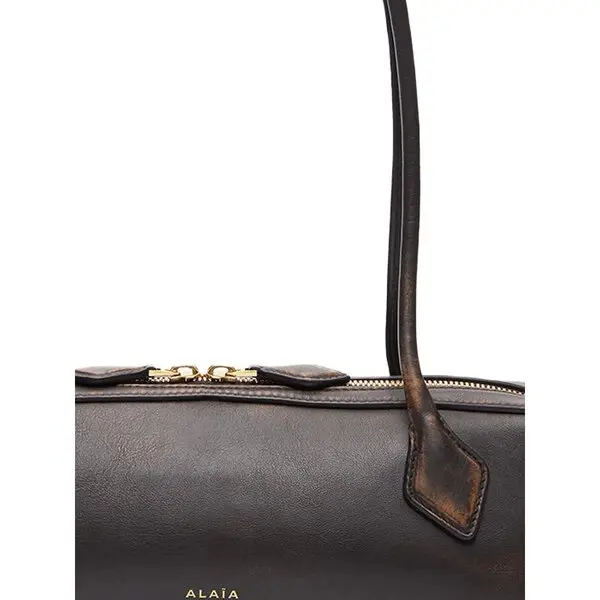 Alaïa Calfskin Shoulder Bag - Brown