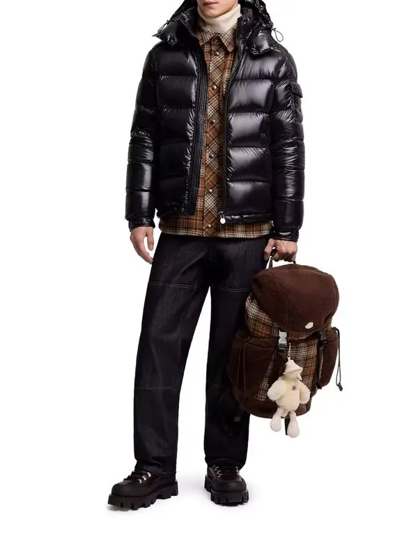 Moncler Maya Short Hooded Down Jacket