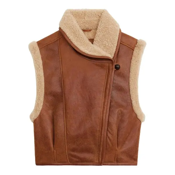 Isabel Marant Étoile Jackets Waistcoat & Gilets - Brown