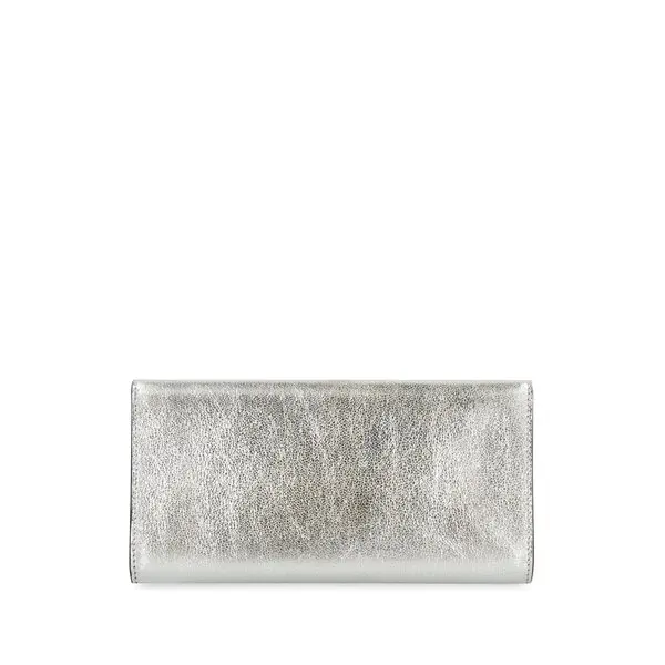 JIMMY CHOO Emie Clutch Bag - Silver