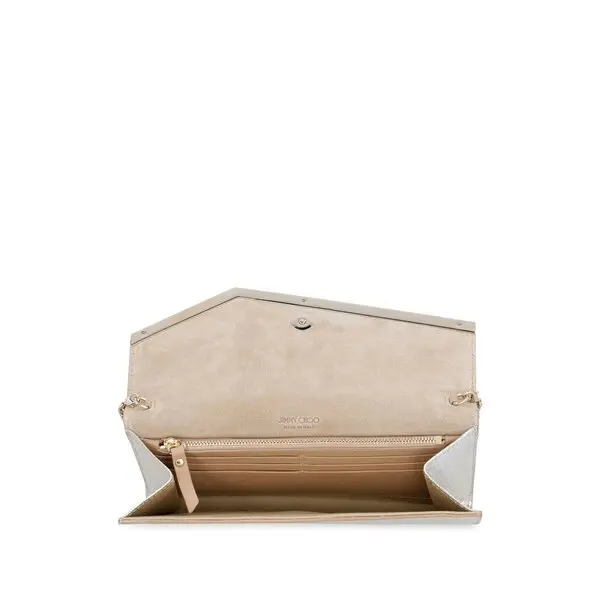 JIMMY CHOO Emie Clutch Bag - Silver