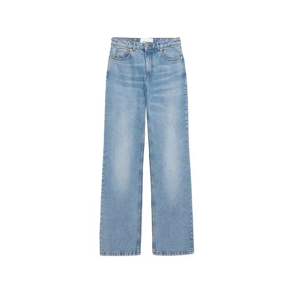 AMI Paris Denim Wide-leg Jeans