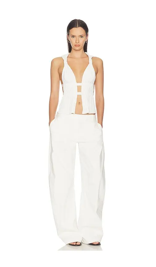 HAELO Pleated Panel Top