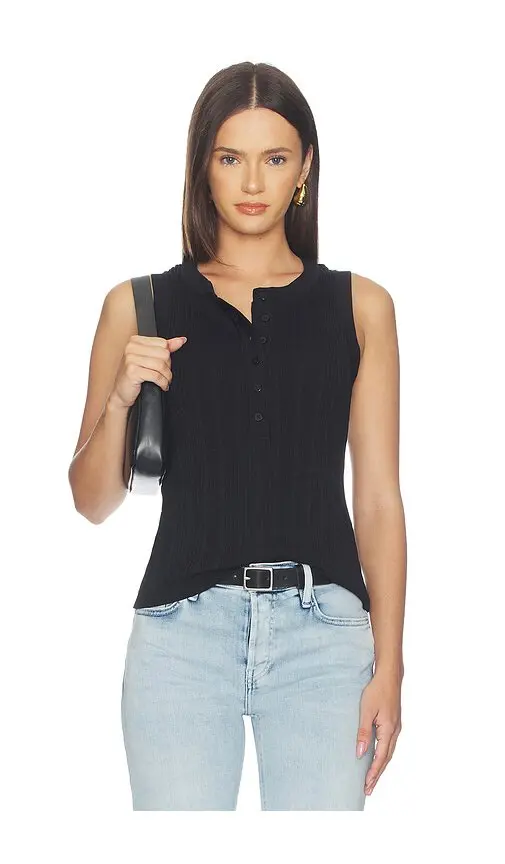 Sanctuary Ribbed Knit Tank Top