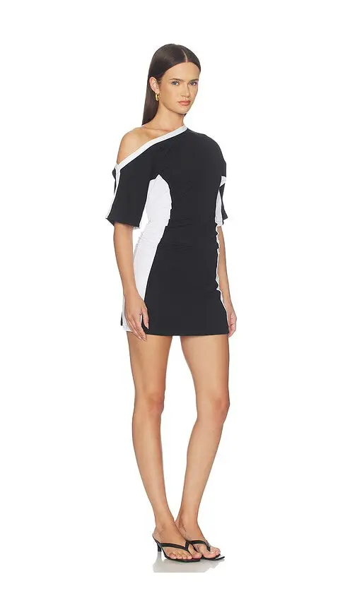SNDYS. Orsino Off Shoulder Mini Dress