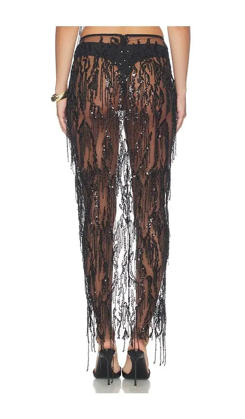 SKETCH-Y Embellished Maxi Skirt
