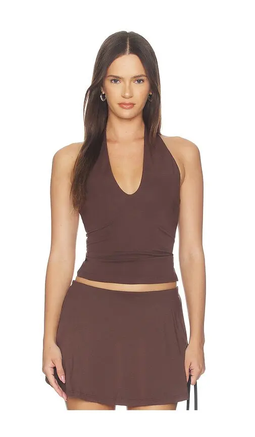 SKIMS Smooth Layers Halter Top