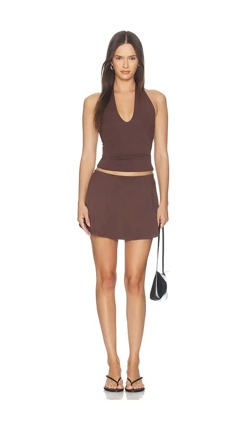 SKIMS Smooth Layers Halter Top