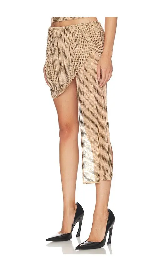 HAELO Rhinestone Loop Skirt