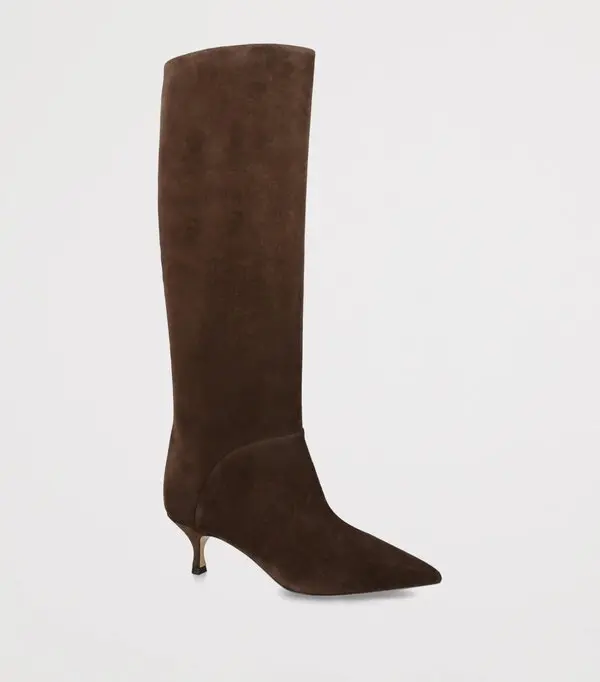 Casadei Suede Julia Knee-high Boots 50