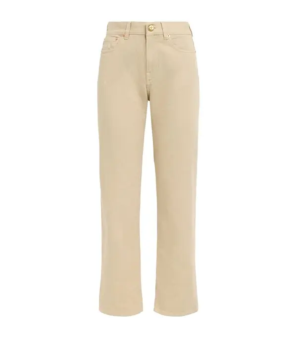 BLAZÉ MILANO Nariida Straight Jeans - Beige