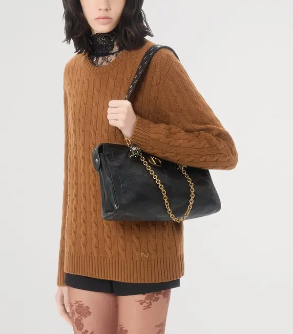 Valentino Garavani Lace High-neck Bodysuit