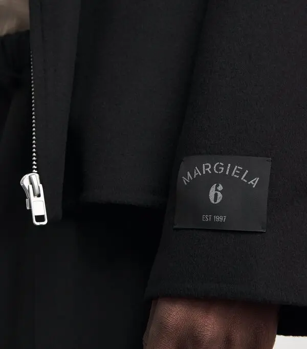 MAISON MARGIELA Wool Zip-up Jacket