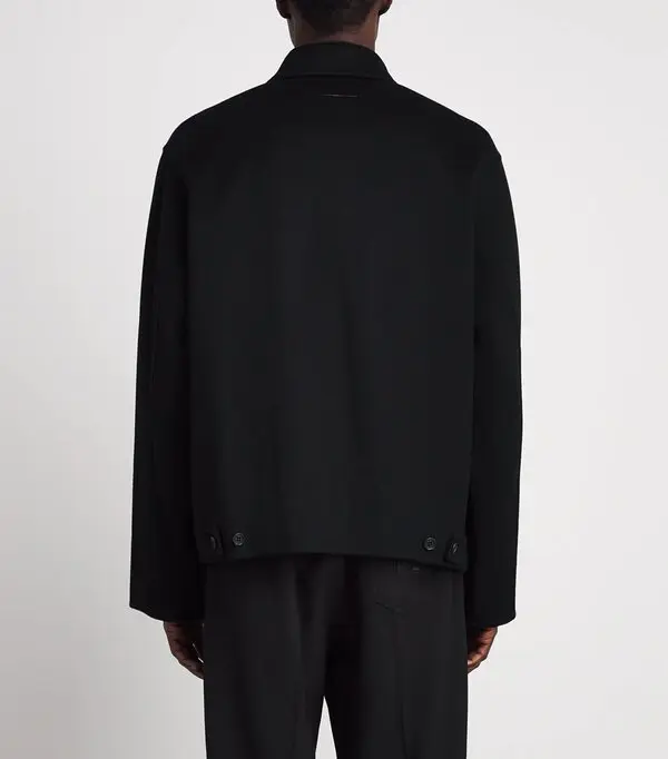 MAISON MARGIELA Wool Zip-up Jacket