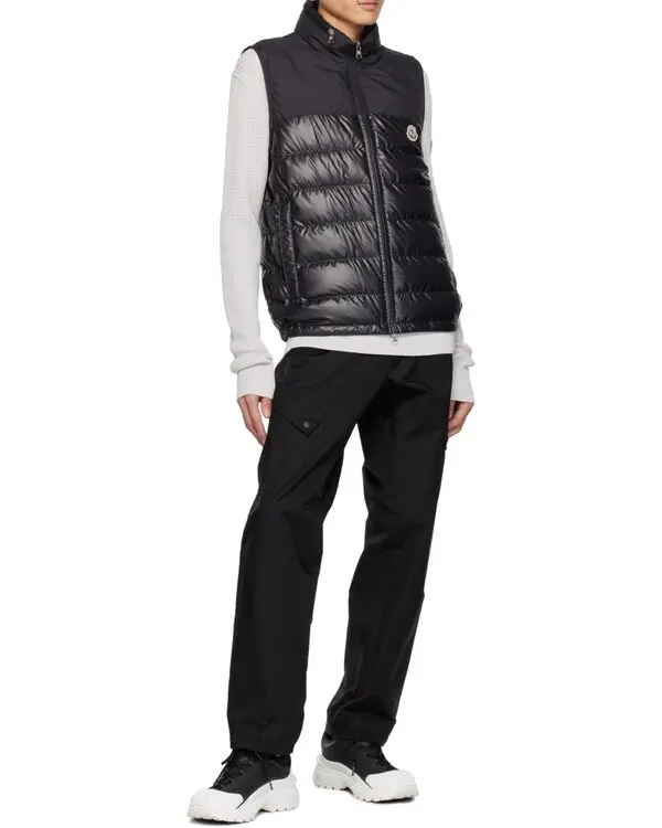 Moncler Logo Patch Quilted Vest