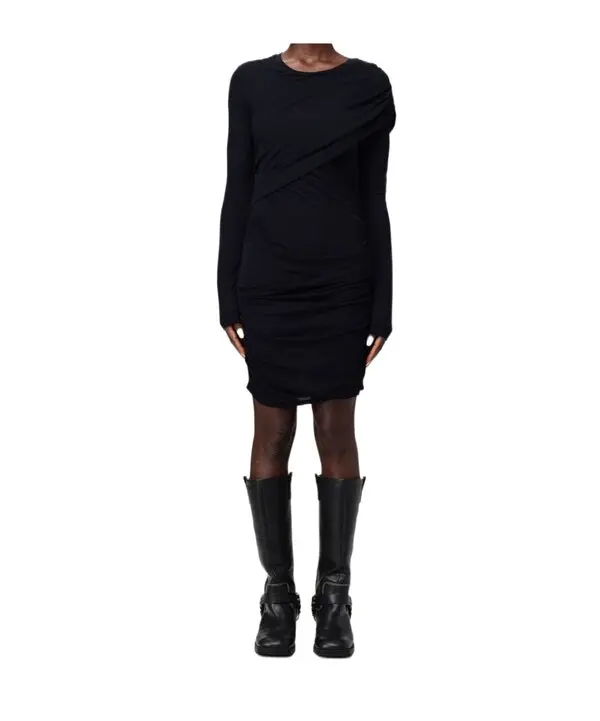 Isabel Marant Étoile Long Sleeve Gathered Dress