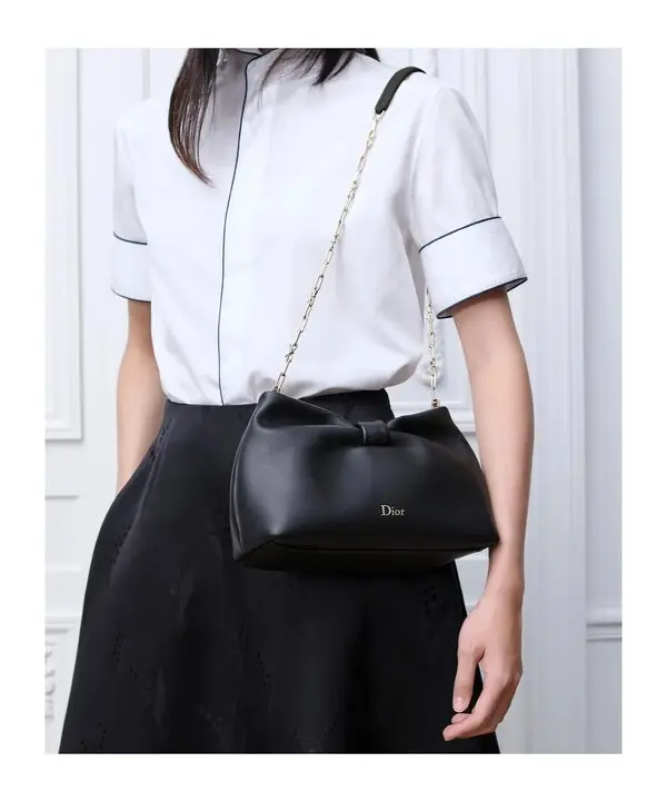 Dior Small Bow Bag - Black