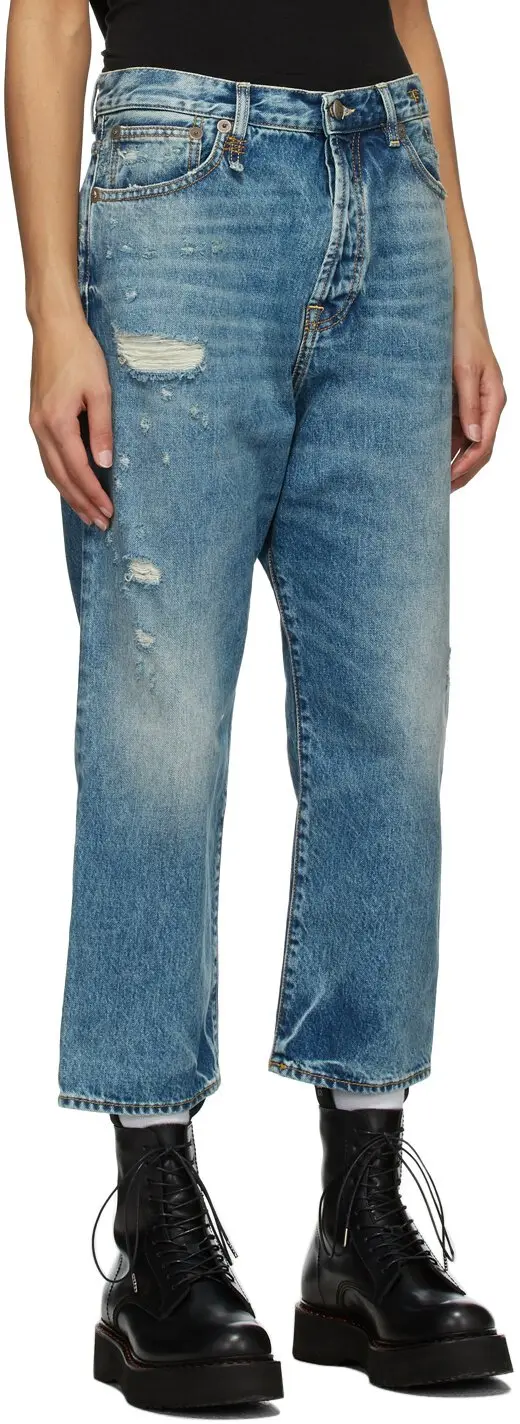R13 Tailored Drop Denim Jeans