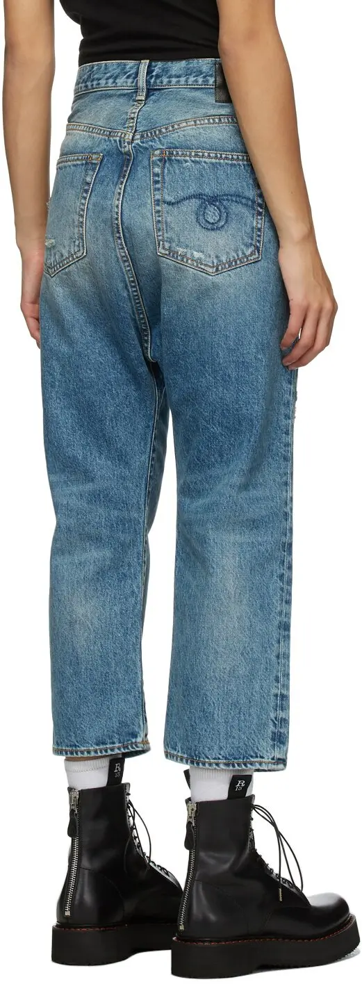 R13 Tailored Drop Denim Jeans