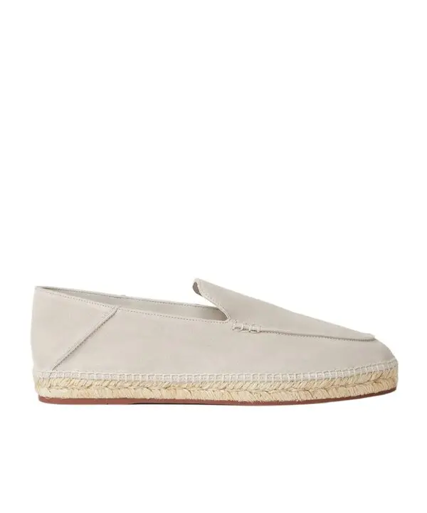 Loro Piana Suede Calfskin Espadrilles