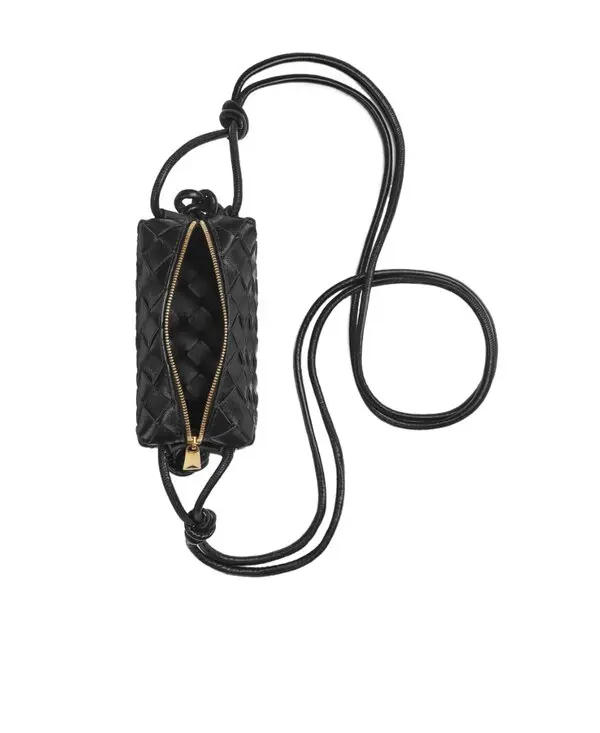 Bottega Veneta Candy Loop Woven Camera Bag