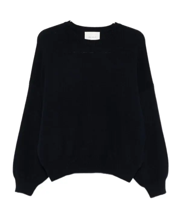 LISA YANG Cashmere Crew Neck Knitted Sweater - No