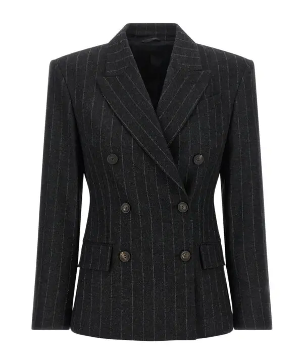 Brunello Cucinelli Lapel Long-sleeved Suit Jacket