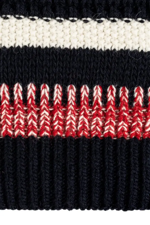 Dsquared2 Striped Knitted Scarf - No