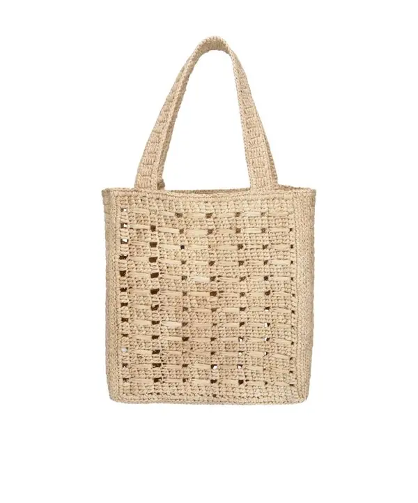 A.p.c. Logo Open-weave Tote Bag