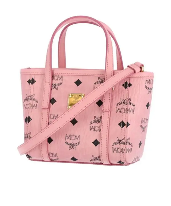 Mcm Toni Top-zip Mini Shopper Bag