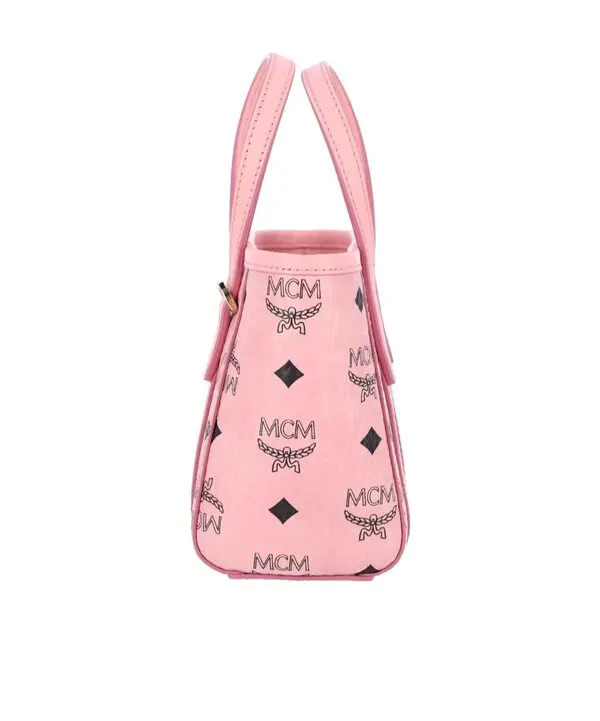 Mcm Toni Top-zip Mini Shopper Bag