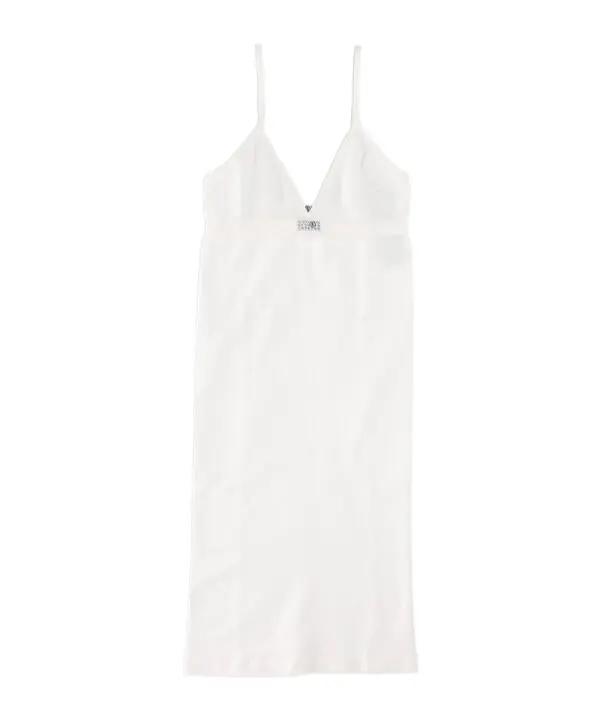 MAISON MARGIELA Suspenders V-neck Dress
