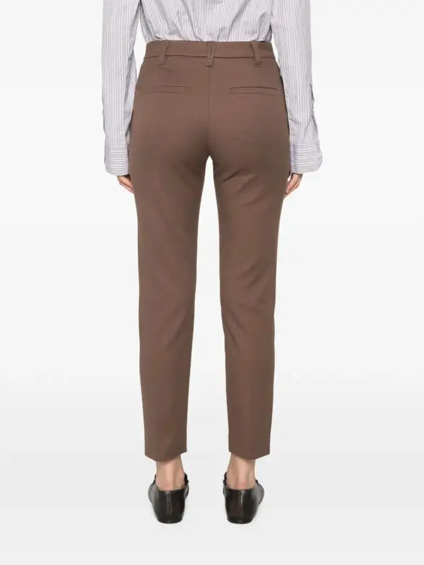 Brunello Cucinelli Belt-loop Cropped Trousers