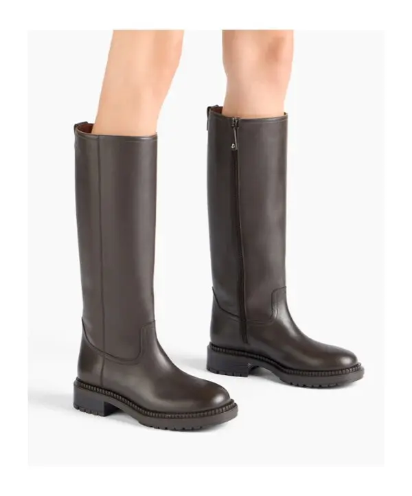 Casadei Concept Symphony Lug-sole Boots - Carob