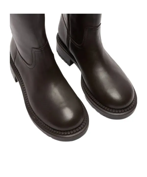 Casadei Concept Symphony Lug-sole Boots - Carob
