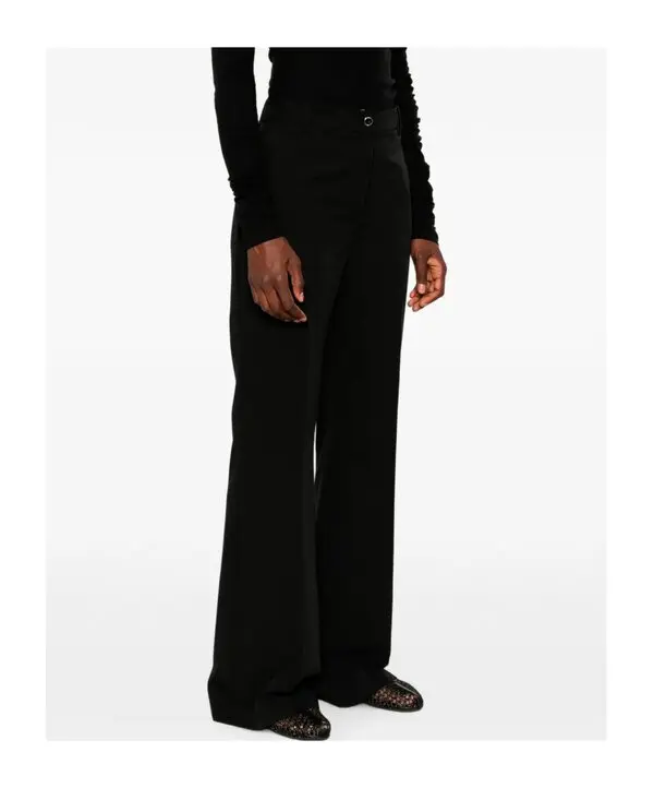 Pinko Plain-coloured Palazzo Trousers