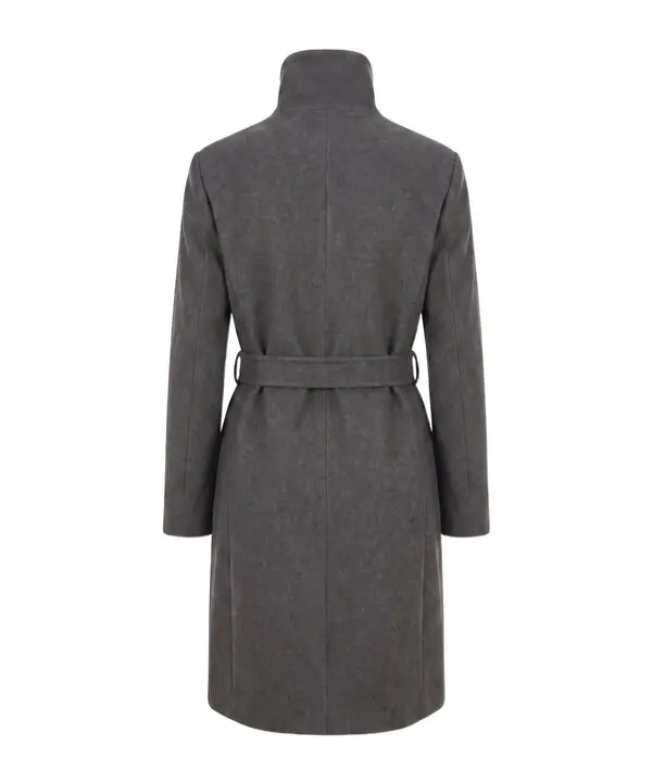 Pinko Belted Button-down Coat