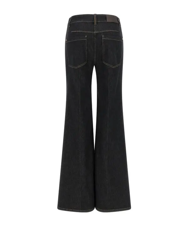 Brunello Cucinelli Monile Flared-leg Jeans