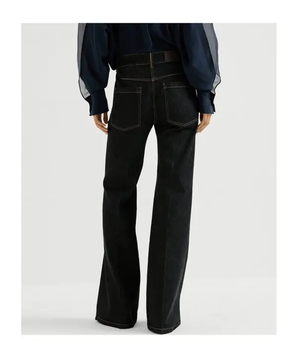 Brunello Cucinelli Monile Flared-leg Jeans