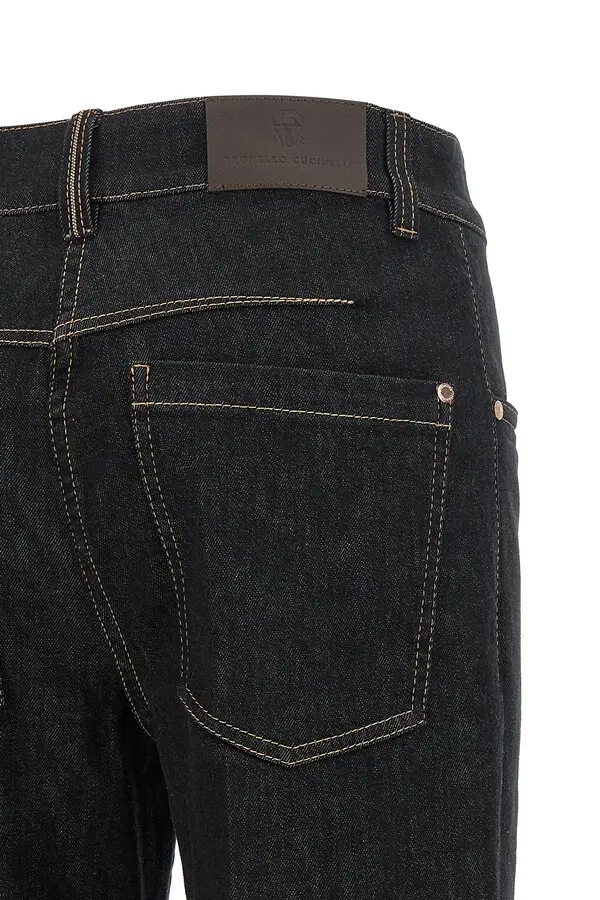 Brunello Cucinelli Monile Flared-leg Jeans