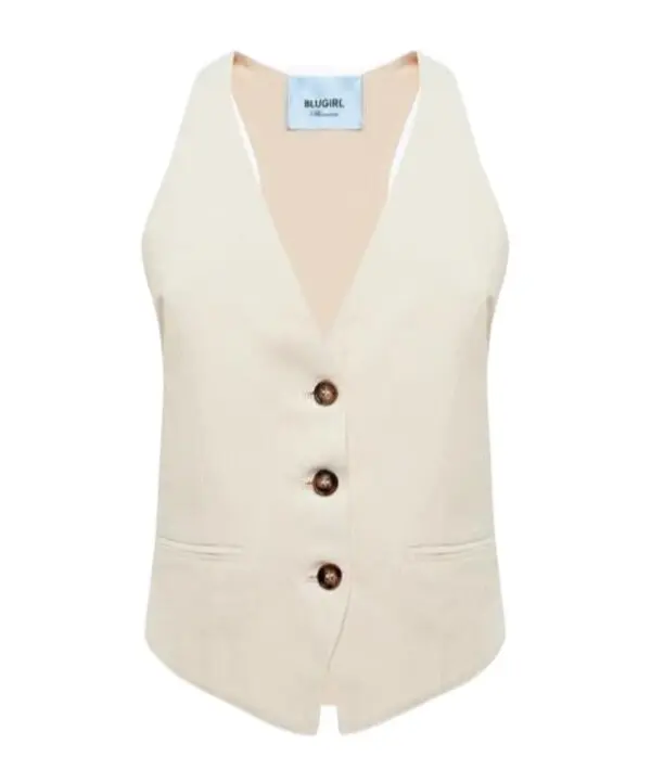 BLUGIRL Button-front Vest