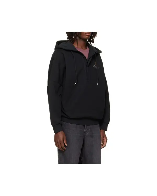 VIVIENNE WESTWOOD Batwing Logo Hoodie - Black