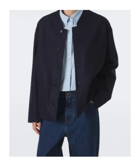 JIL SANDER Button-front Long-sleeve Jacket