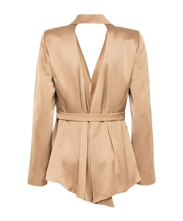 BLUGIRL Cut-out Belted Blazer