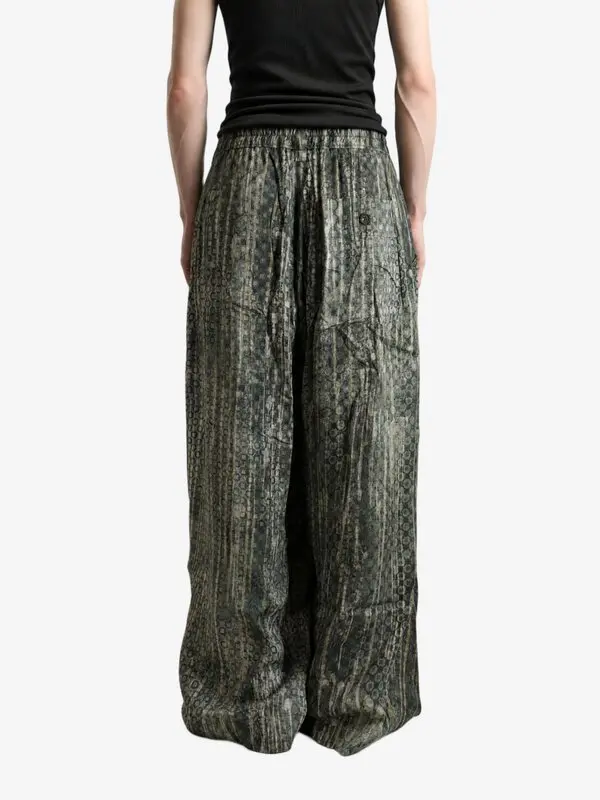 ZIGGY CHEN Digital Printed Drawstring Trousers